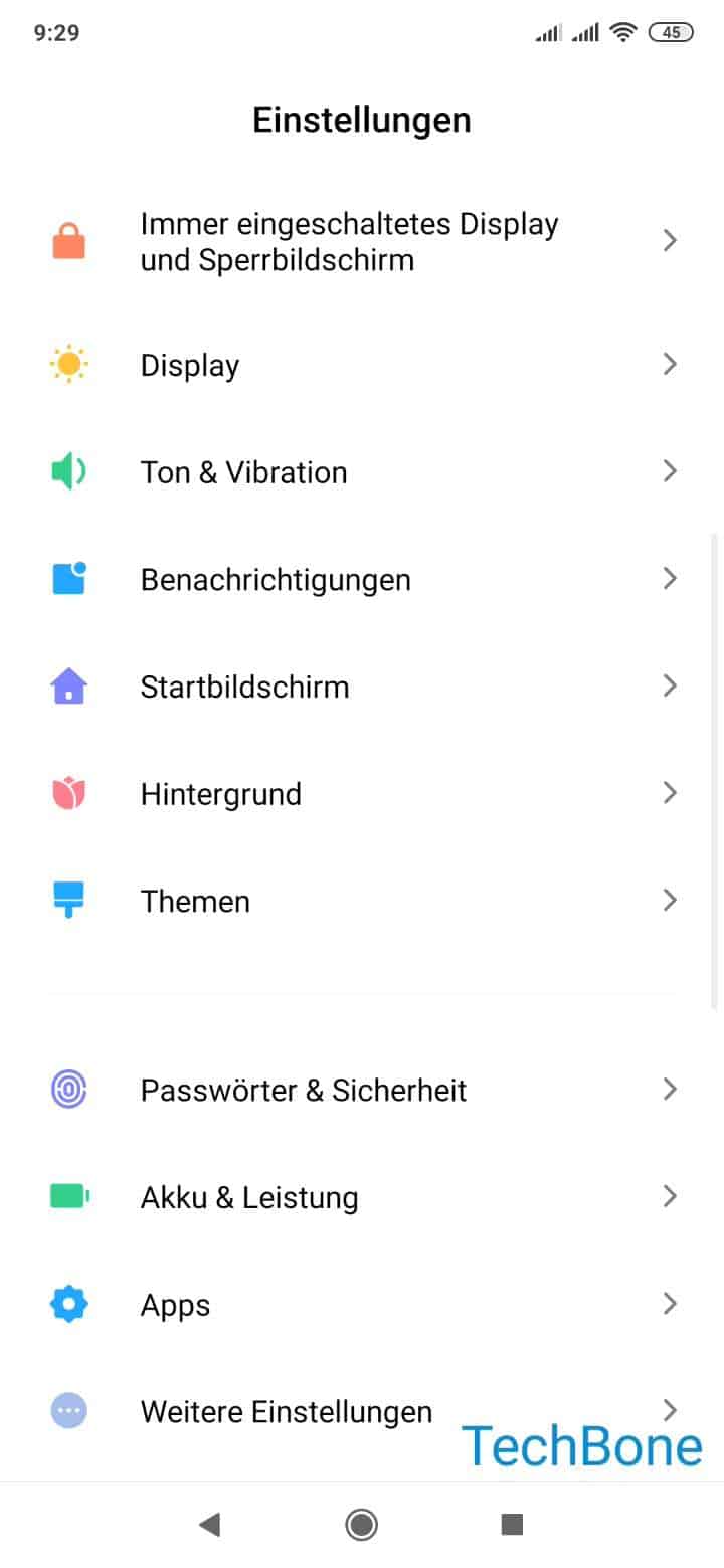 Notfallkontakte hinzufügen - Xiaomi Handbuch | TechBone Notfallkontakte hinzufügen - Xiaomi Handbuch | TechBone