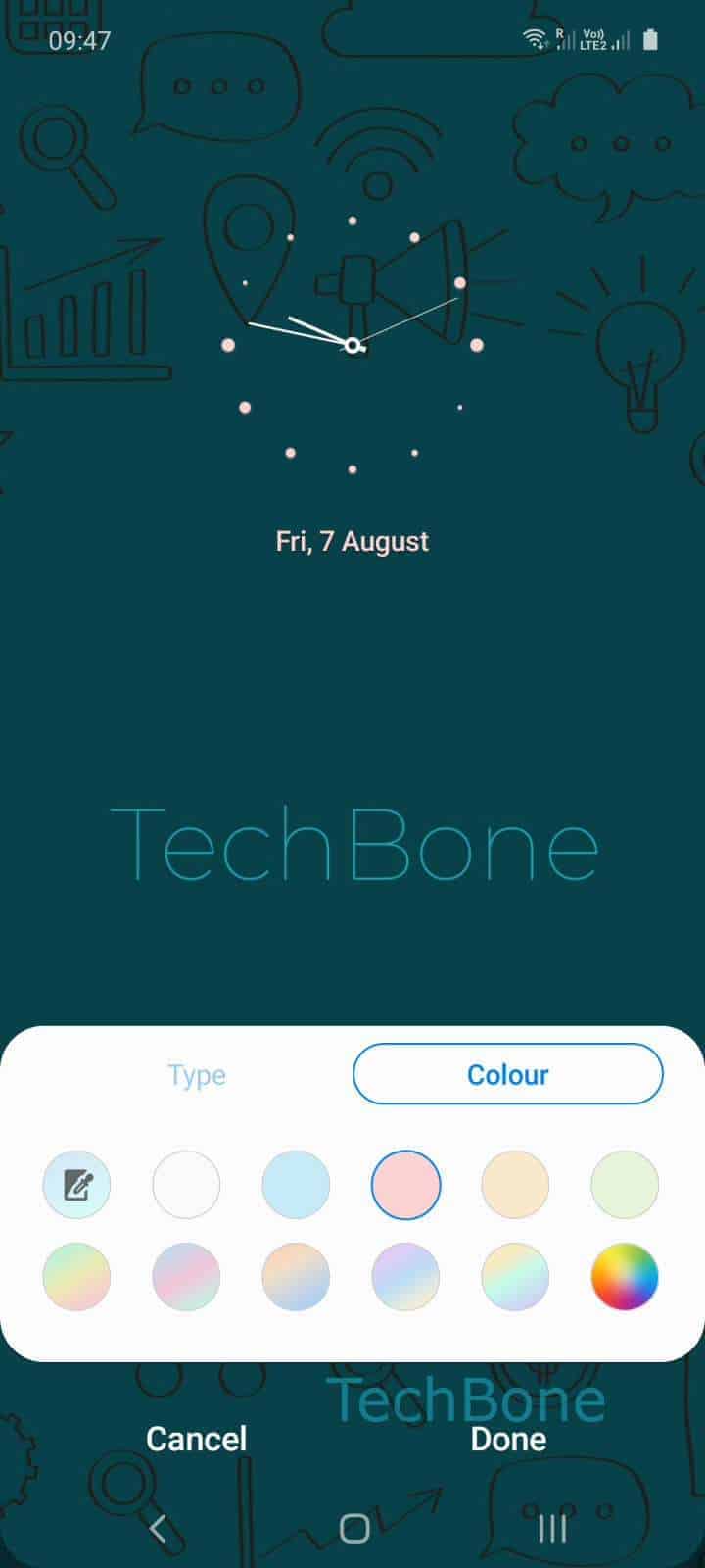 How Do I Change The Clock Size On My Samsung Home Screen At Basil Boyle