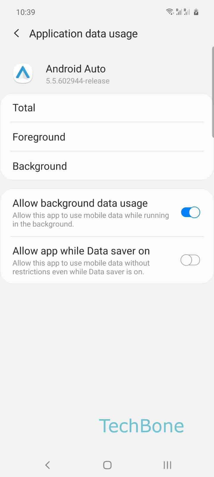 How To Enable Or Disable Background Data Samsung Manual Techbone