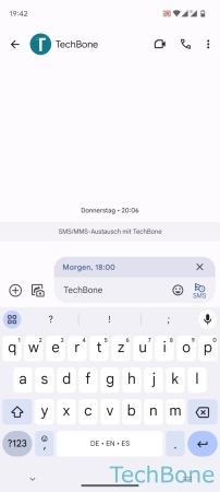 Android: Nachricht (SMS) schreiben | TechBone